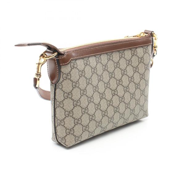 Gucci | Bags | Gucci Gg Brown Tan Bag Shoulder Supreme | Poshmark